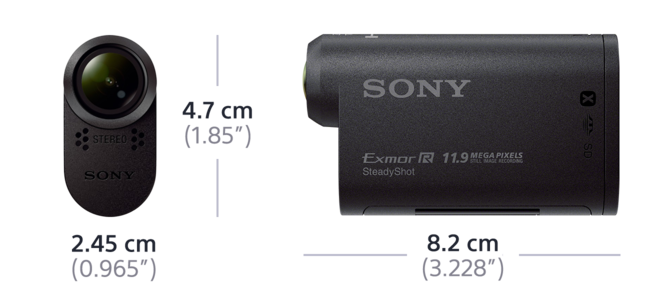 Especificaciones de HDR-AS20 | Cámaras de vídeo Action Cam | Sony Spain